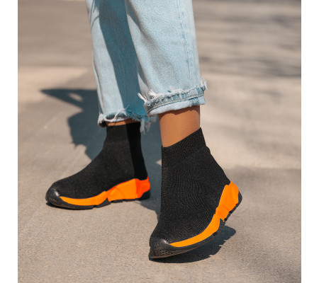 Ženske patike - TS22002 - BLK/ORN - Patike - Ženska obuća