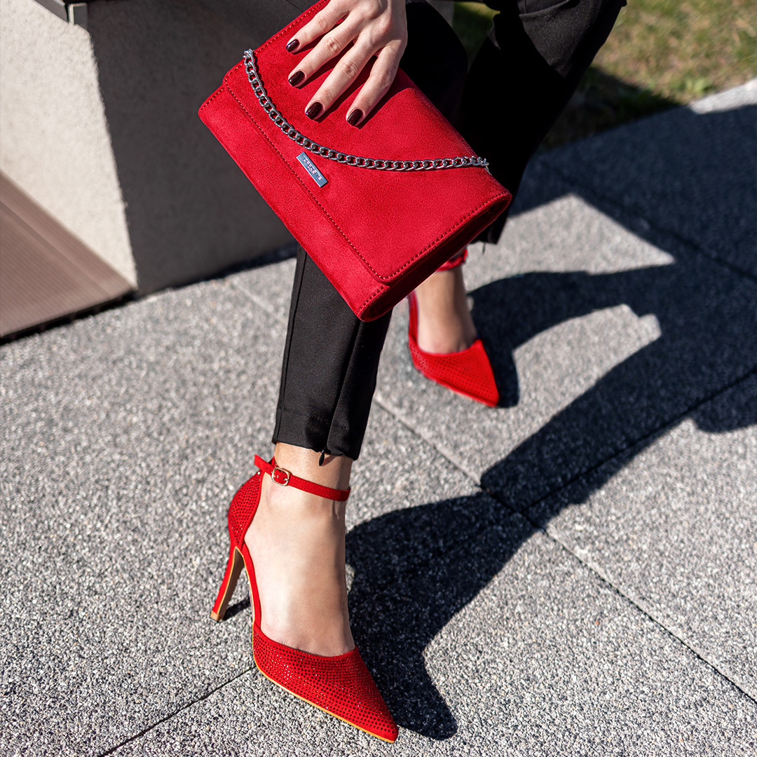 Ženske sandale - LS070056-RED